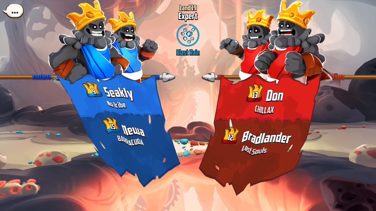 BADLAND BRAWL most challenging with dual player (Gameplay walkthrough ...