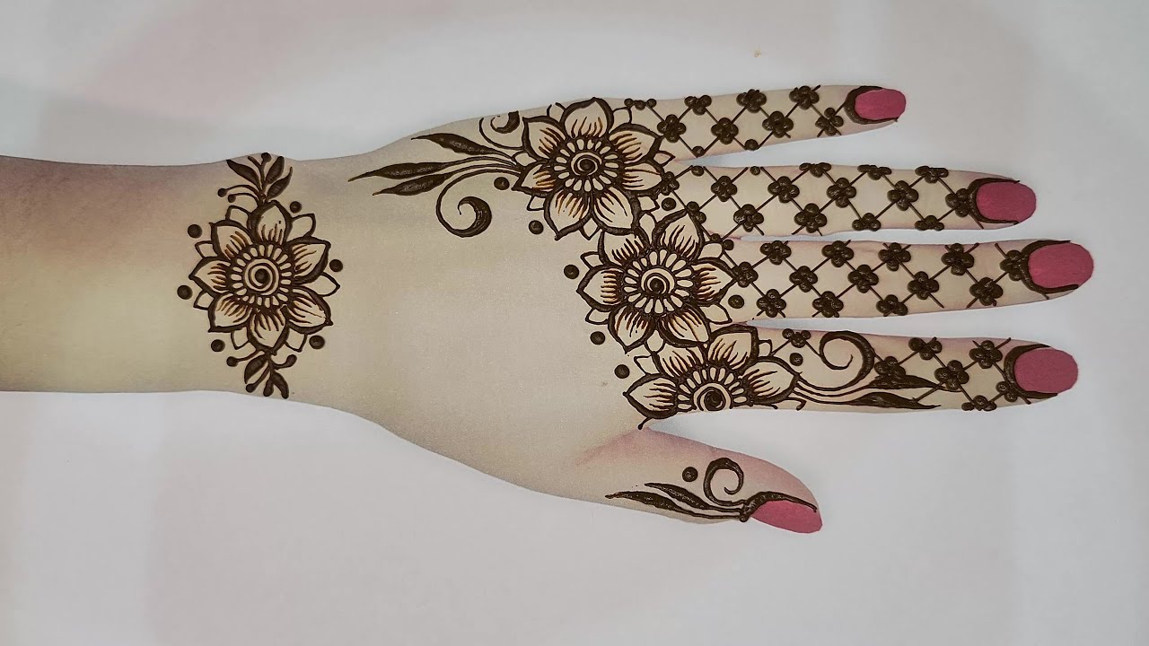 MEHENDI IS A WORK OF ART | Mehendi design for hands - YouTube