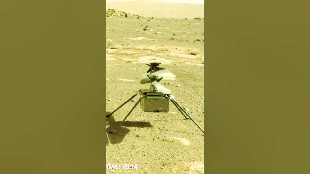 Nasas Ingenuity Mars Helicopter Captures Video Of Record Flight Youtube