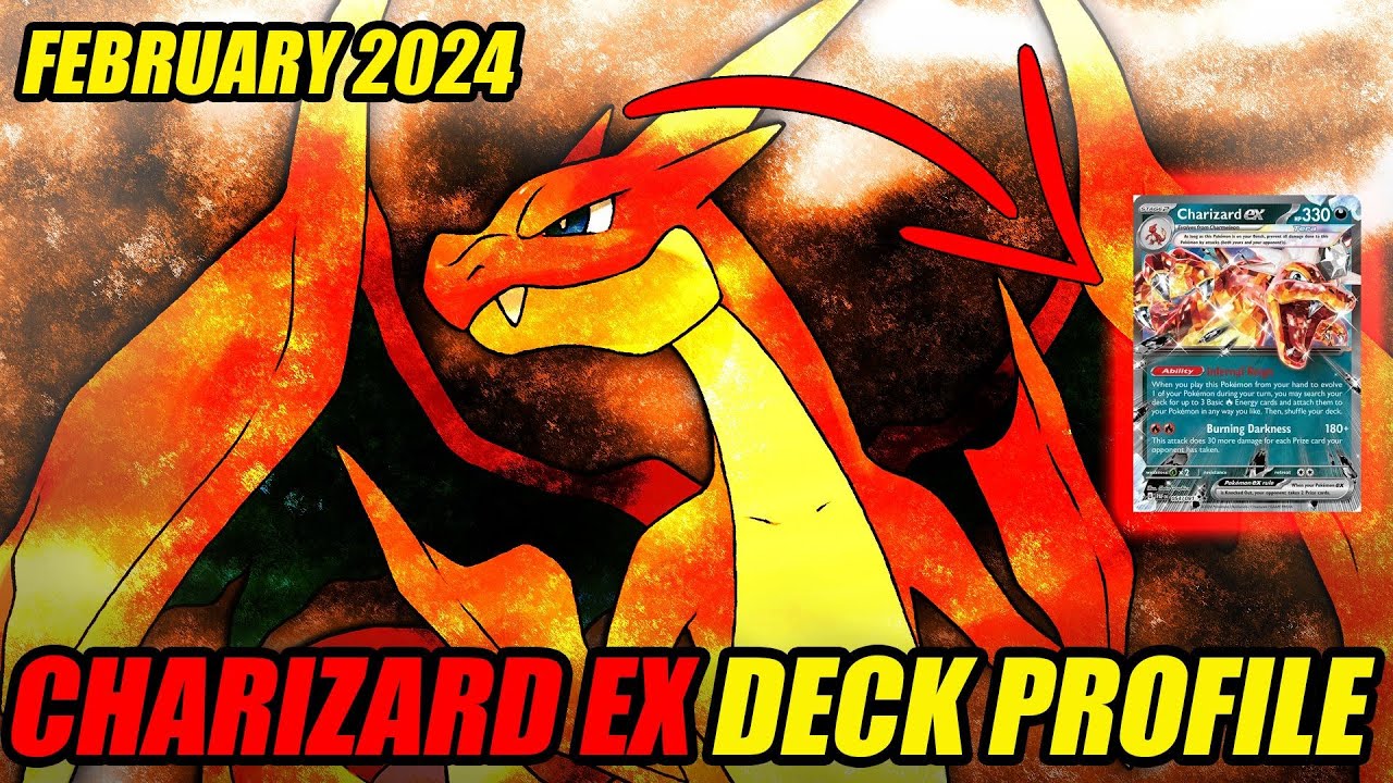 INSANE NEW LIST: Charizard EX Deck Profile | February 2024 | POKEMON ...