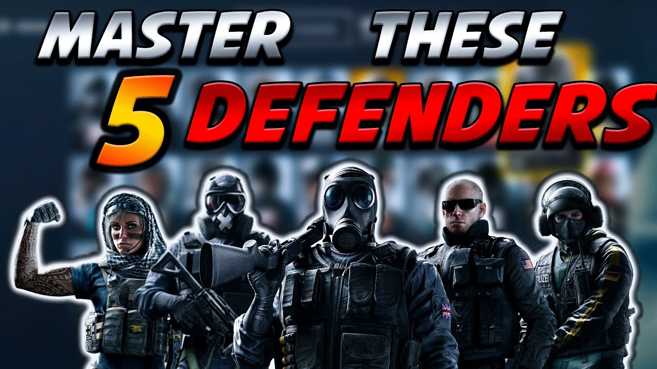 5 Defenders You NEED to Master | #DGC | R6 Tips - YouTube