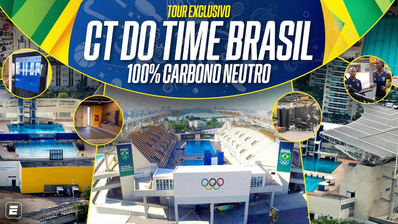 COMO É O CT TIME BRASIL reformado pelo COB para ser SUSTENTÁVEL e ...