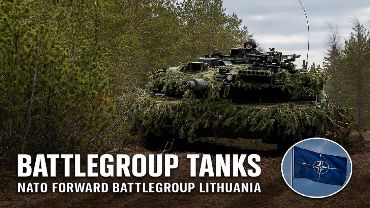 NATO Forward Battelgroup • Tanks in Action – The Military Channel