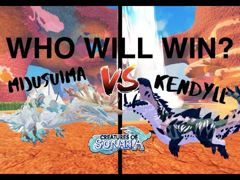 MIJUSUIMA vs KENDYLL 1V1 // Creatures Of Sonaria (Roblox) - YouTube