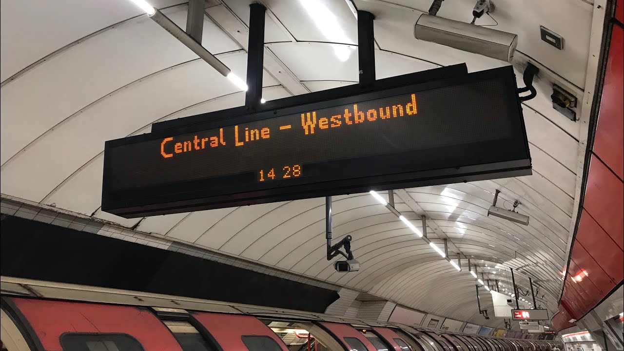 Westbound Central Line to Leytonstone from Wanstead - YouTube