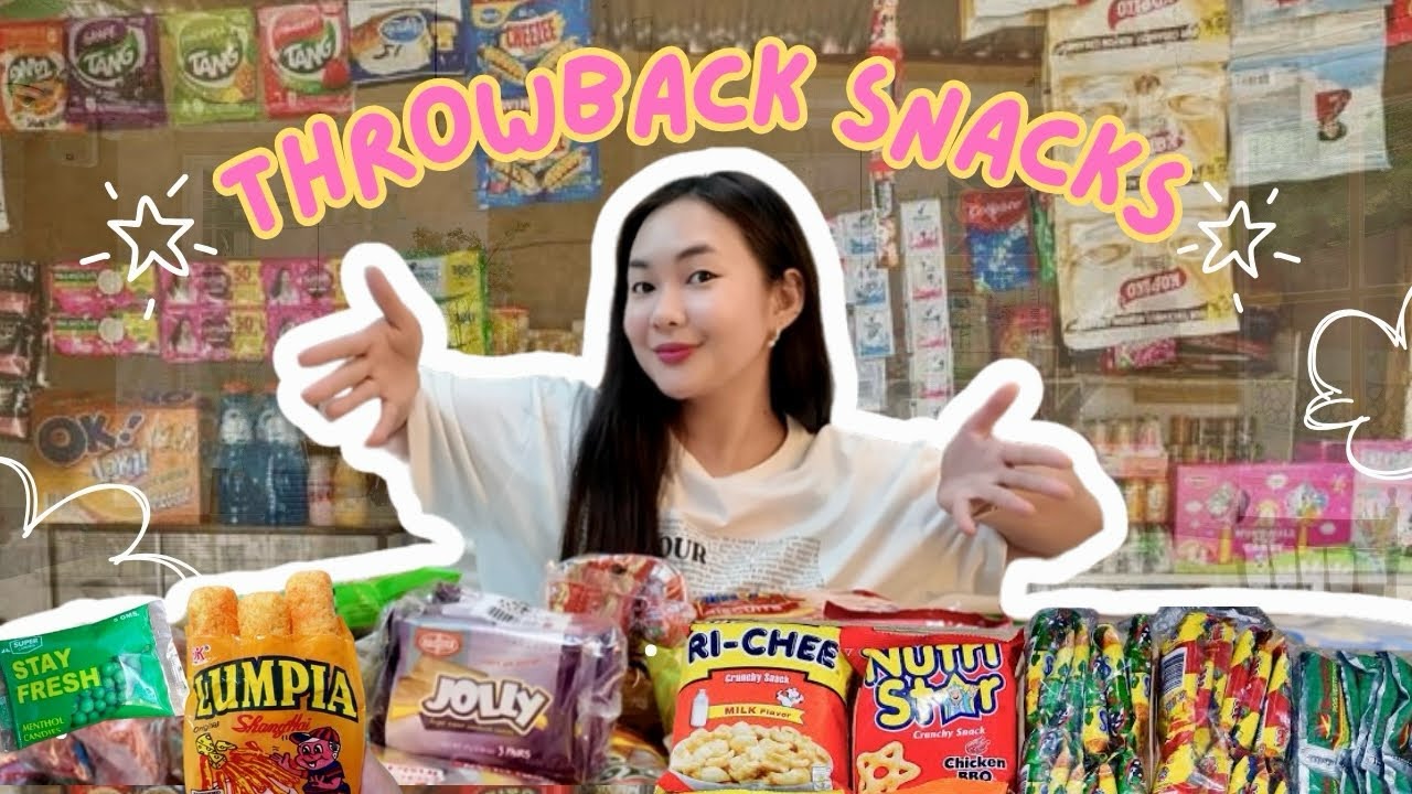THROWBACK TASTE TEST: 90s FILIPINO SNACKS! - YouTube