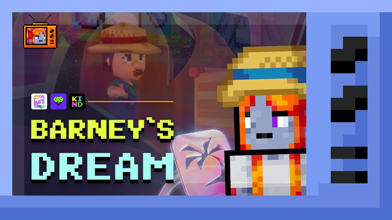 BARNEY'S DREAM: from Pixels to Nifty Island - YouTube