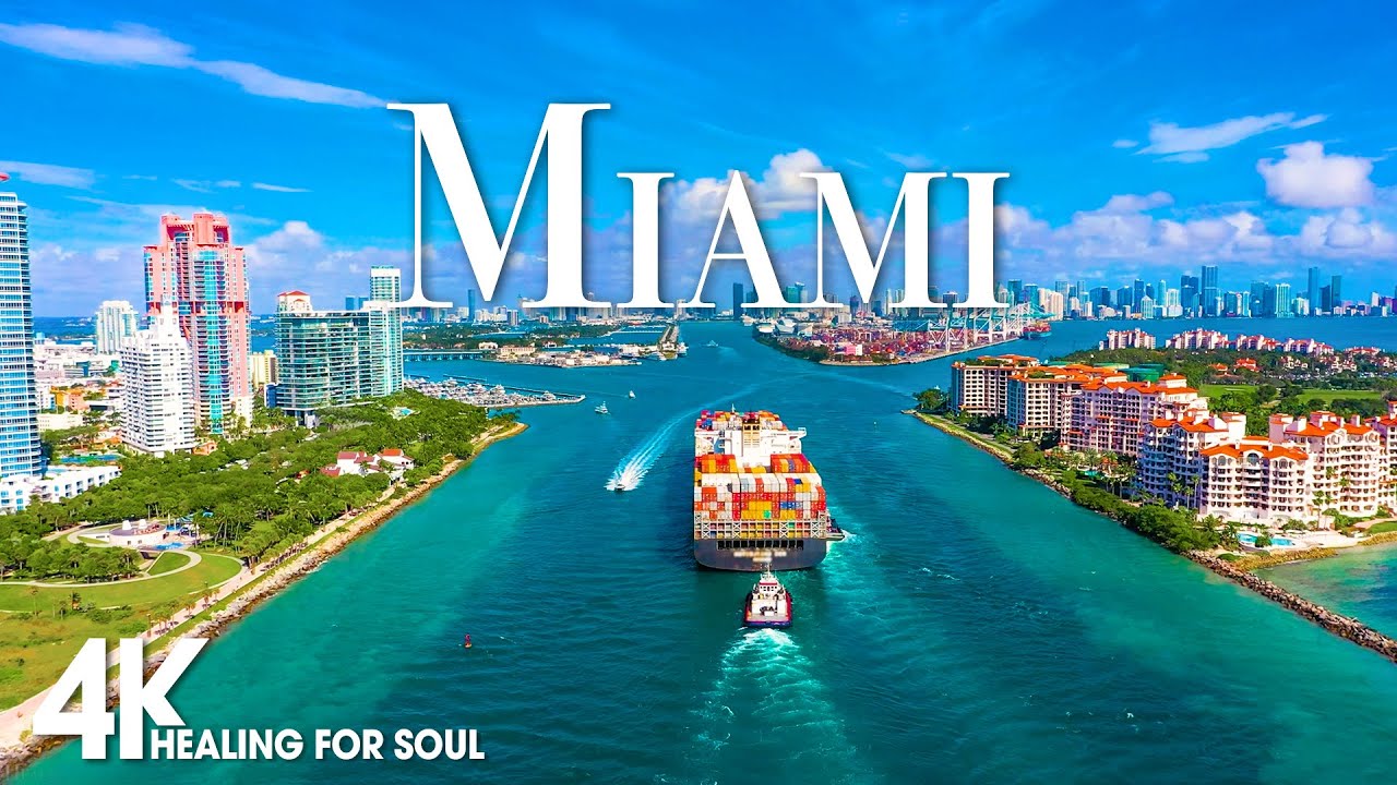 MIAMI, Florida 4K UHD - Miami's Iconic Beaches And Sky-high Views - 4K ...