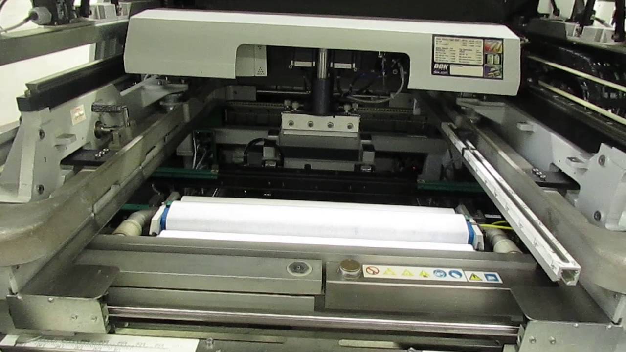 Dek Horizon Screen Printer 2 - YouTube