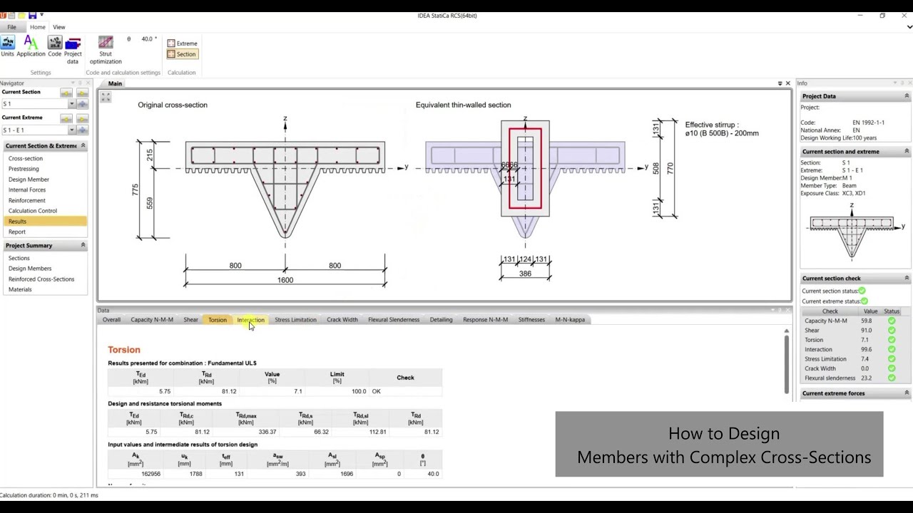 How to Design Members with Complex Cross-Sections - YouTube