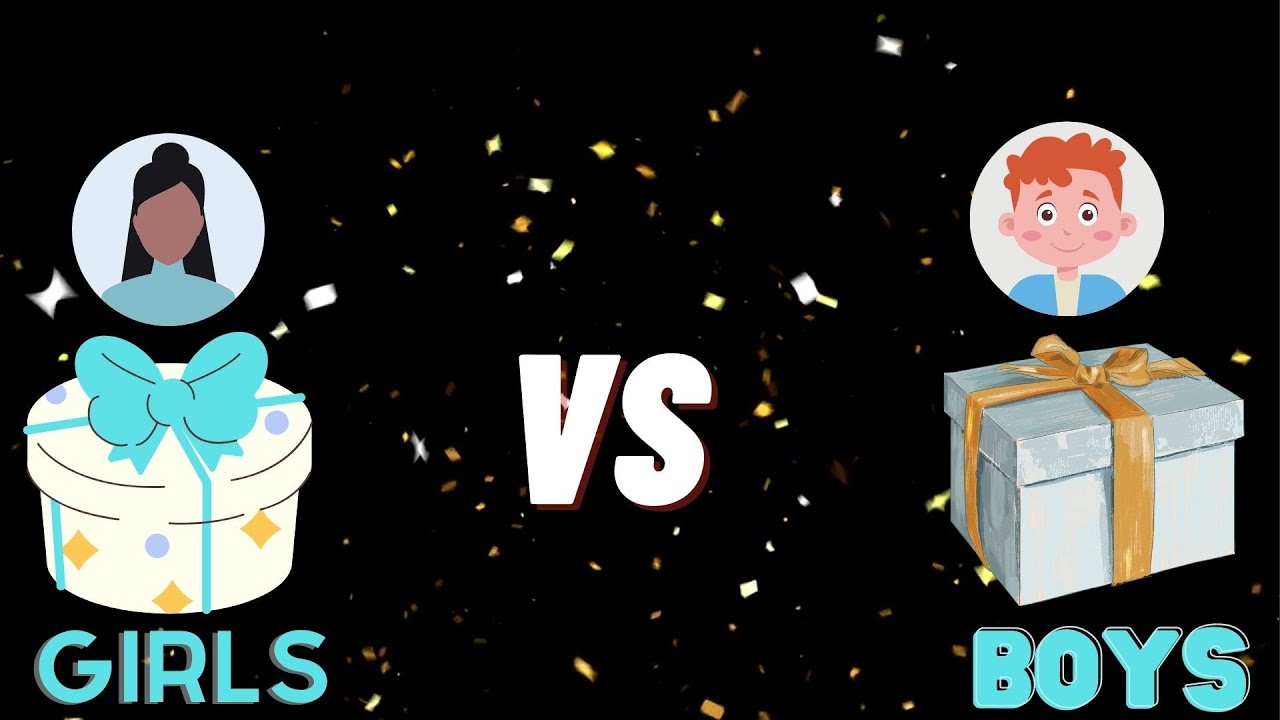 GIRLS VS BOYS || WHO ARE YOU || CHOOSE YOUR GENDER AND SELECT GIFT ...