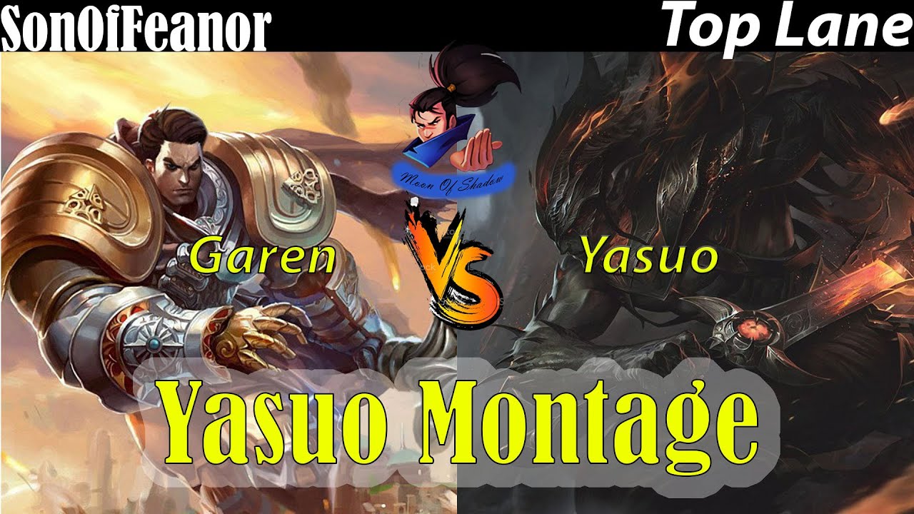Yasuo VS Garen | Yasuo Montage | Yasuo Gameplay | Yasuo Edit | Top Lane ...