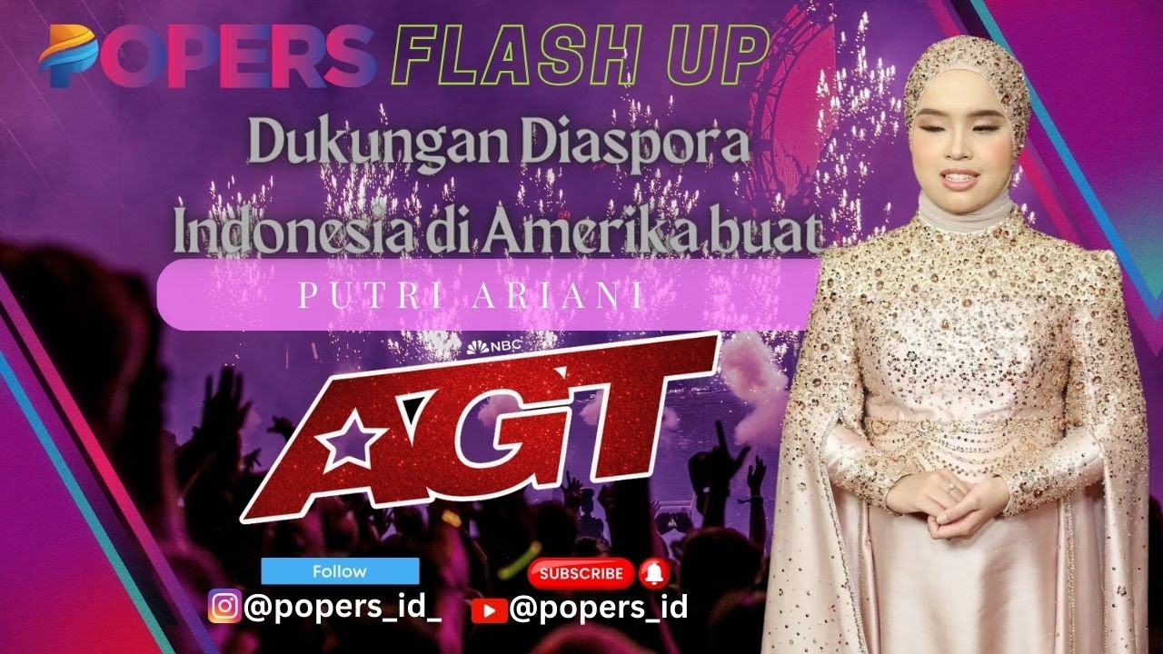 POPERS FLASH UP Eps KEREN BANGET !!Diaspora Indonesia di Amerika dukung ...