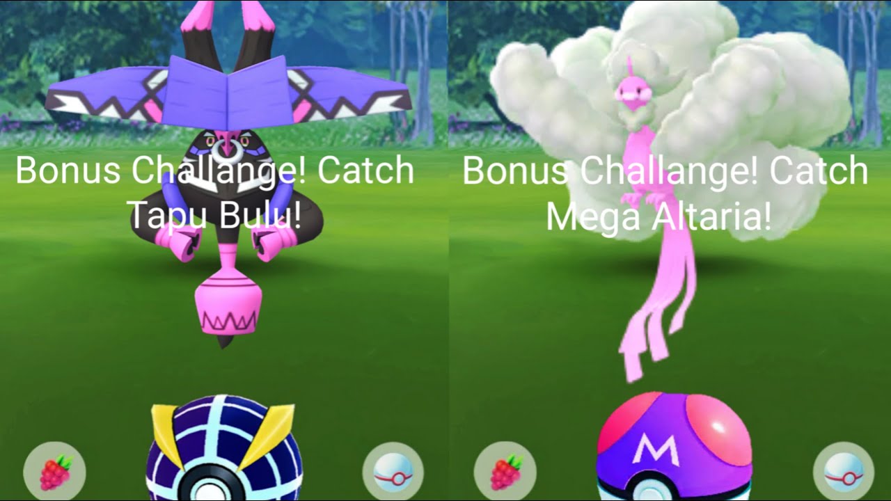 Tapu Bulu & Mega Altaria raids started in pokemongo... - YouTube