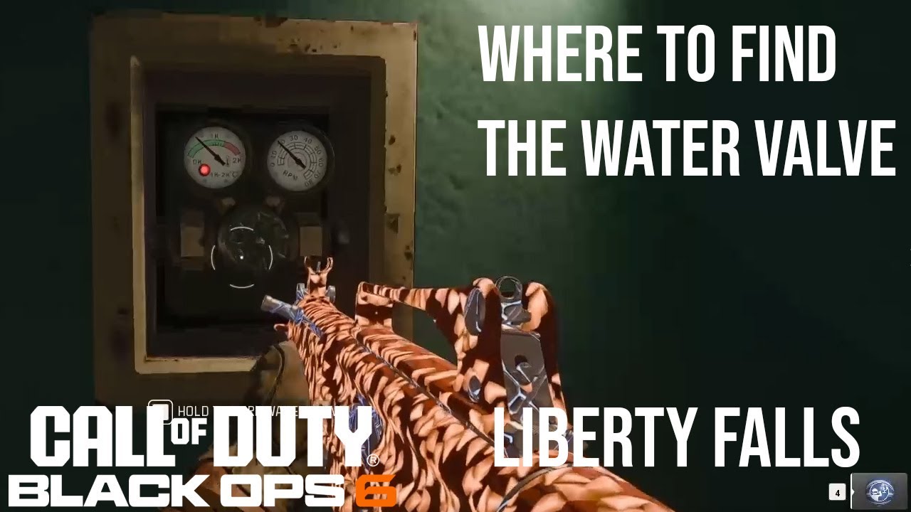 HOW TO FIND THE WATER VALVE IN LIBERTY FALLS | Call Of Duty Black Ops 6 ...