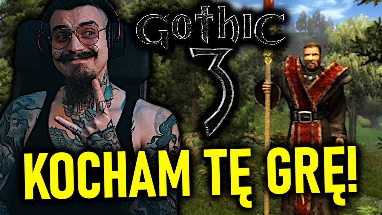 Zostałem MAGIEM OGNIA w Gothic 3 - YouTube