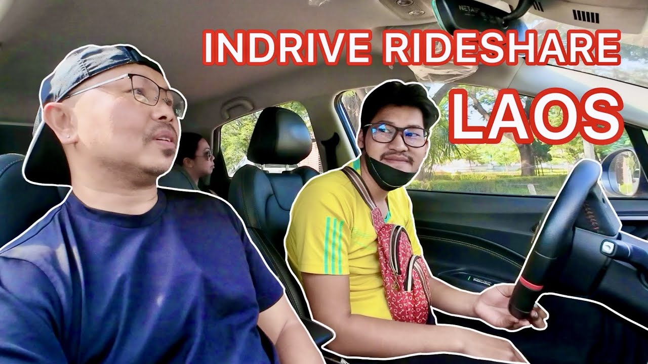 How To Take InDrive (Rideshare) In Vientiane, Laos | Interview With ...