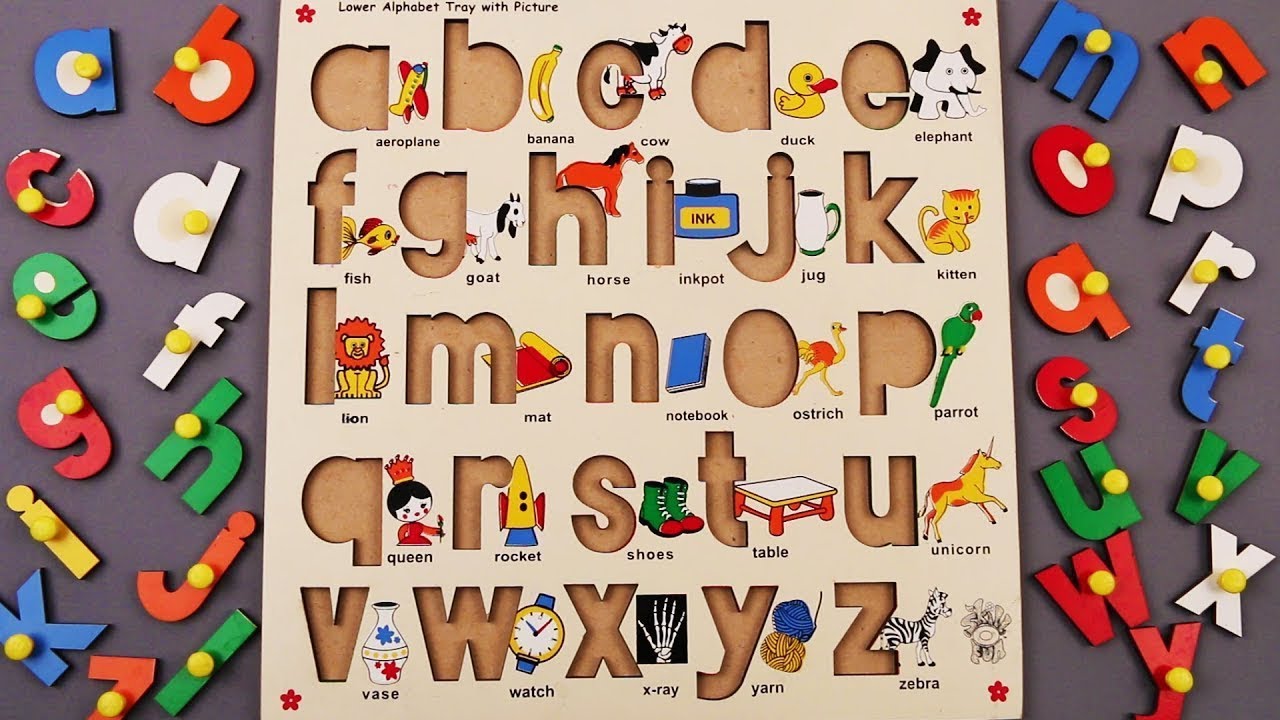 Learn A to Z Alphabets Words & Characters for Kids + More Educational ...