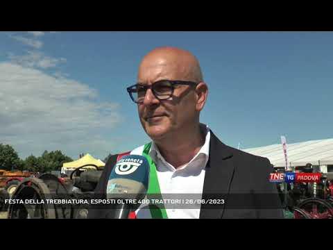 FESTA DELLA TREBBIATURA, ESPOSTI OLTRE 400 TRATTORI | 26/06/2023 - YouTube