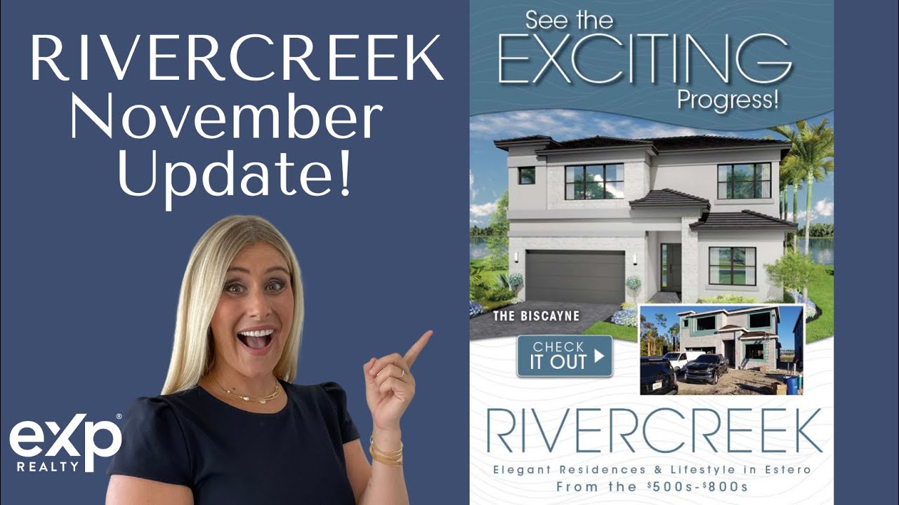 RIVERCREEK of Estero Update November 2022 - YouTube
