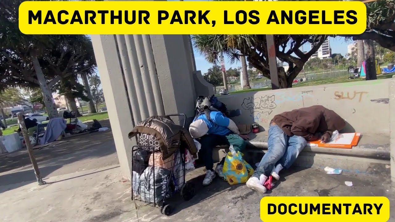 Crisis at MacArthur Park, LA which they don't show you on TV, is now a needle park for the ...
