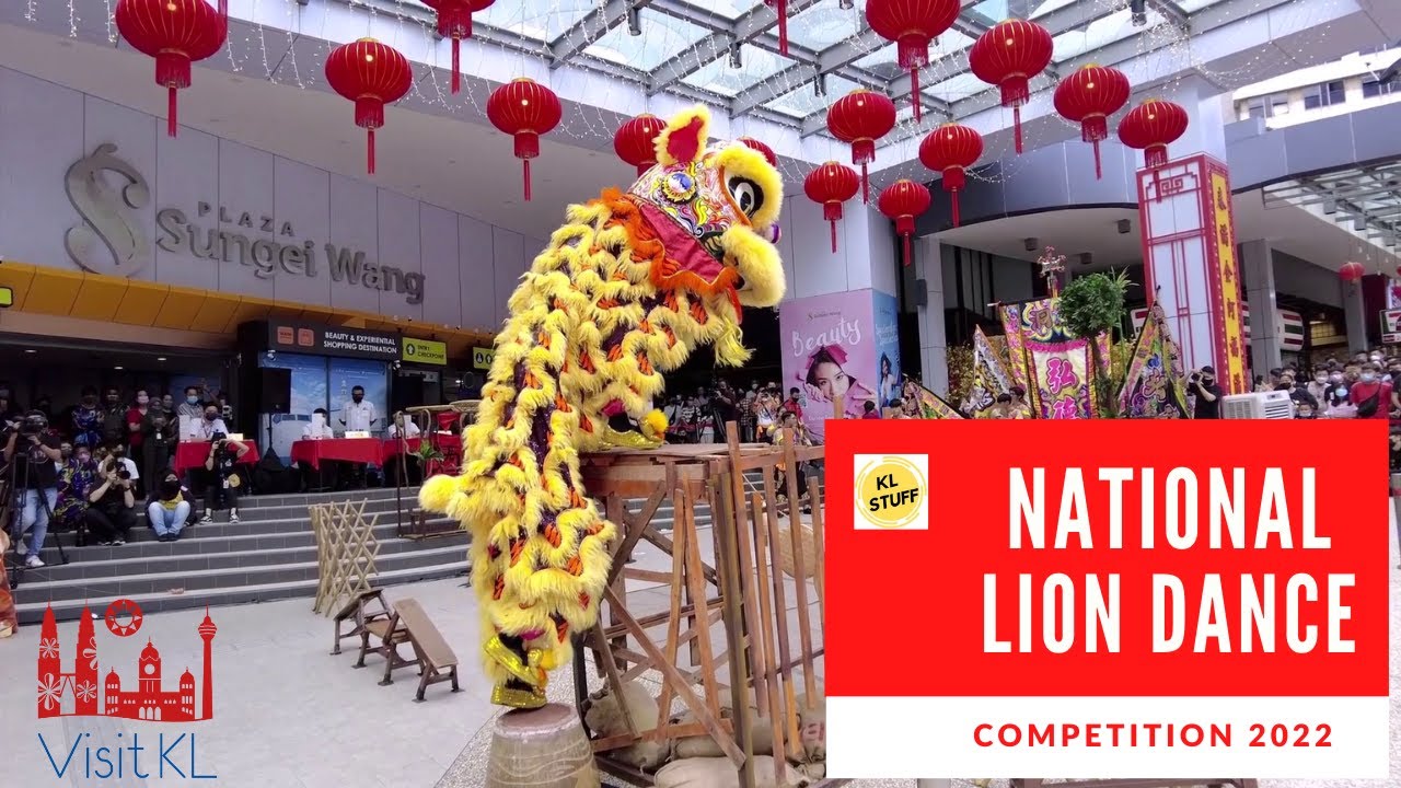 National Lion Dance Competition 2022 @ Sungei Wang Plaza (16/01/2022 ...