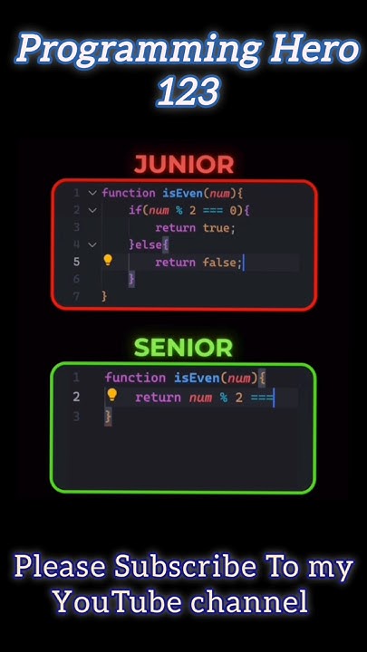 Junior Coder V/S Senior Coder #coding #viral #programming #shortsfeed #codingtips #feed - YouTube