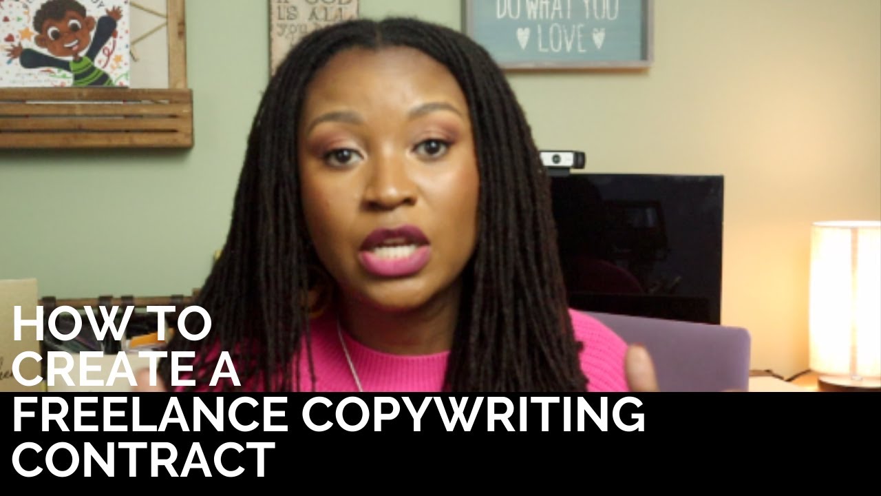 How to Create a Freelance Copywriting Contract - YouTube