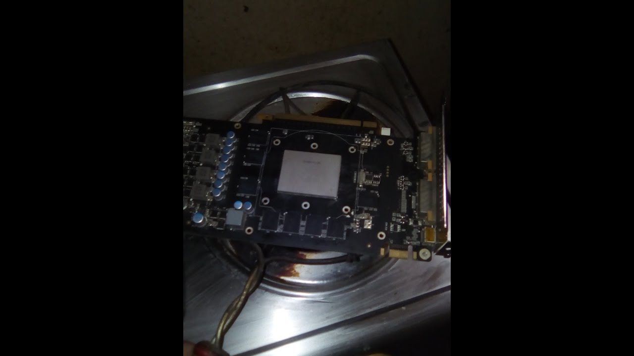 Revive your dead graphics card without a microwave - YouTube