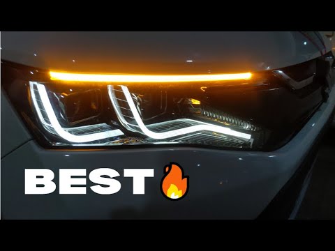 BREZZA 2022 - LED Projector Headlight Review - YouTube