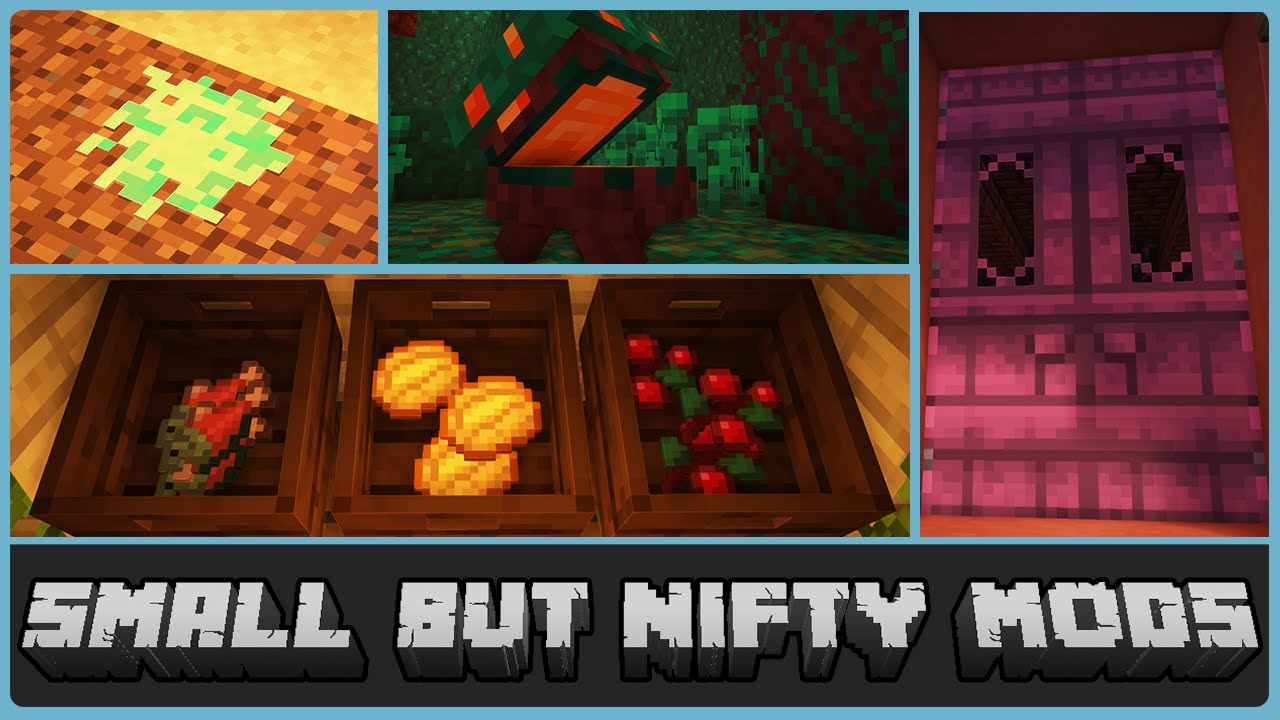 Minecraft Small But Nifty Mods 22 - YouTube