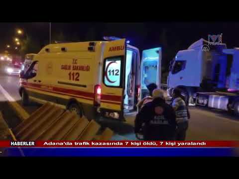 Adana'da trafik kazasında 7 kişi öldü, 7 kişi yaralandı