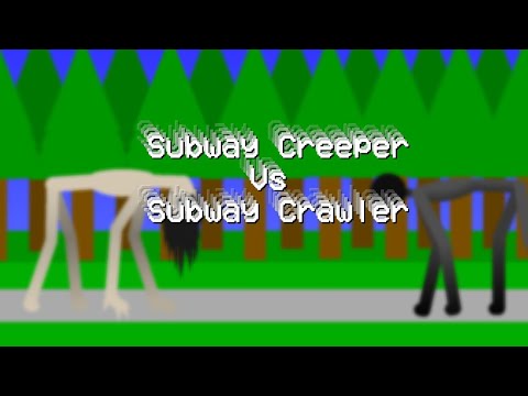 Subway Creeper Vs Subway Crawler (Trevor Henderson) - YouTube