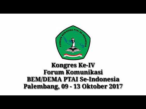 Kongres BEM/DEMA PTAI se-Indonesia di Palembang