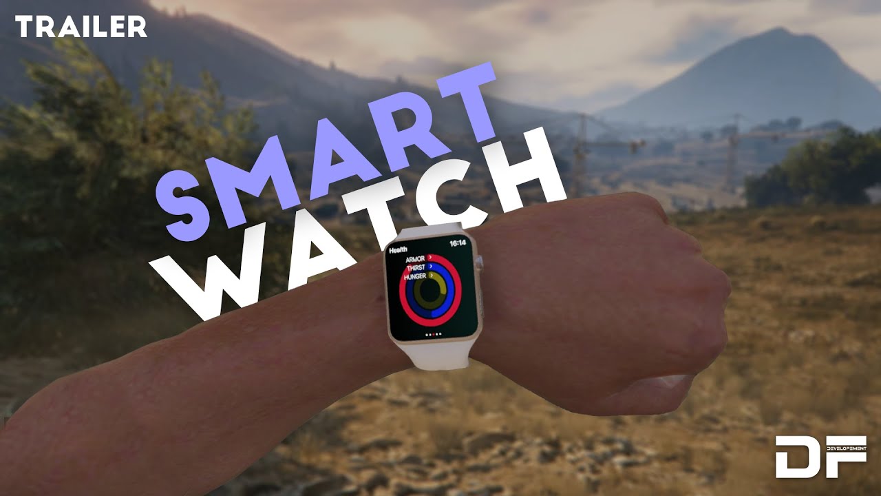 FiveM - 3D Smart Watch + HUD - TRAILER - STANDALONE - YouTube