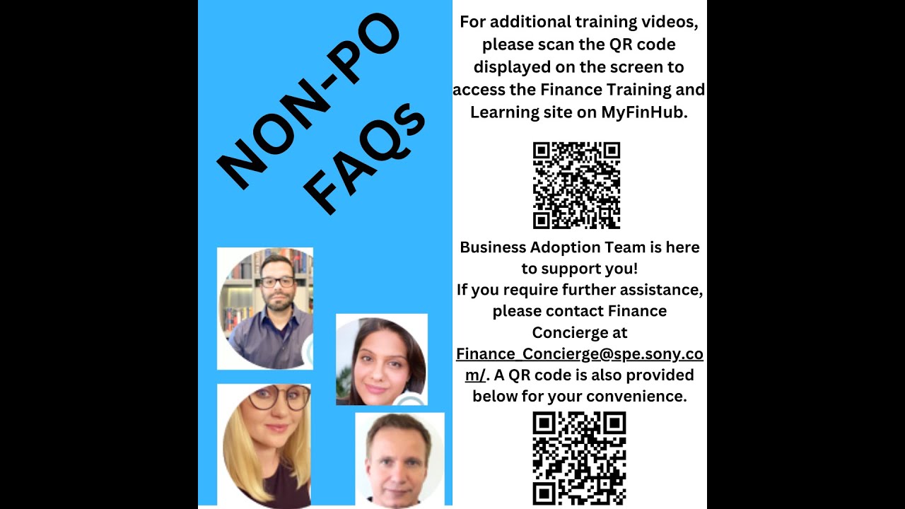 Non PO FAQs - YouTube