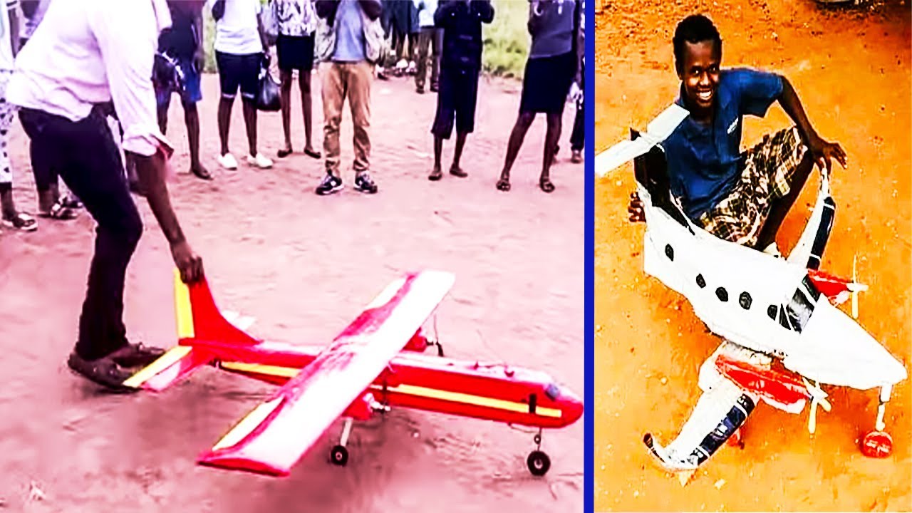 RC PLANES Made In Africa - Flying plastics - YouTube