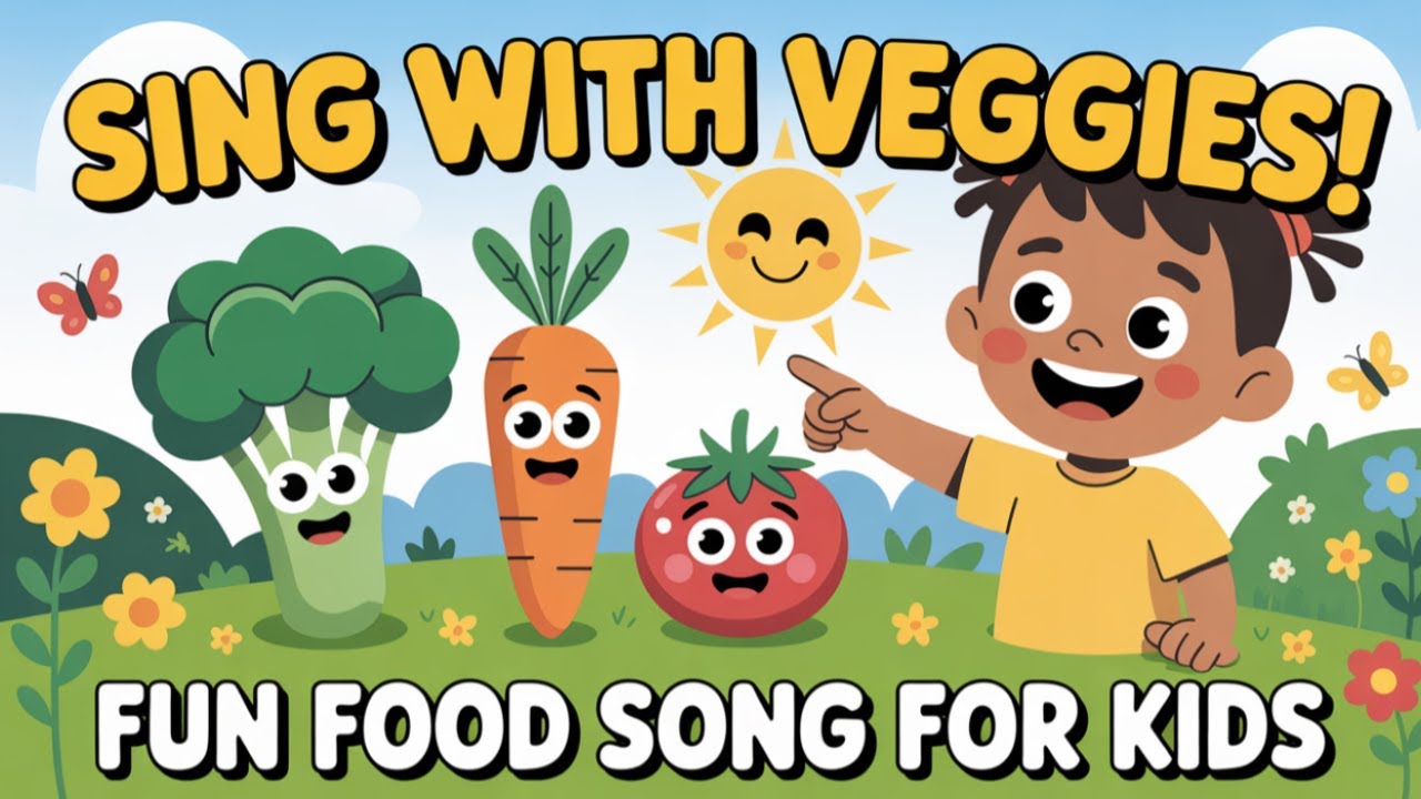 Discover Delicious Produce with the Vegetable Song for Kids | Sing and ...