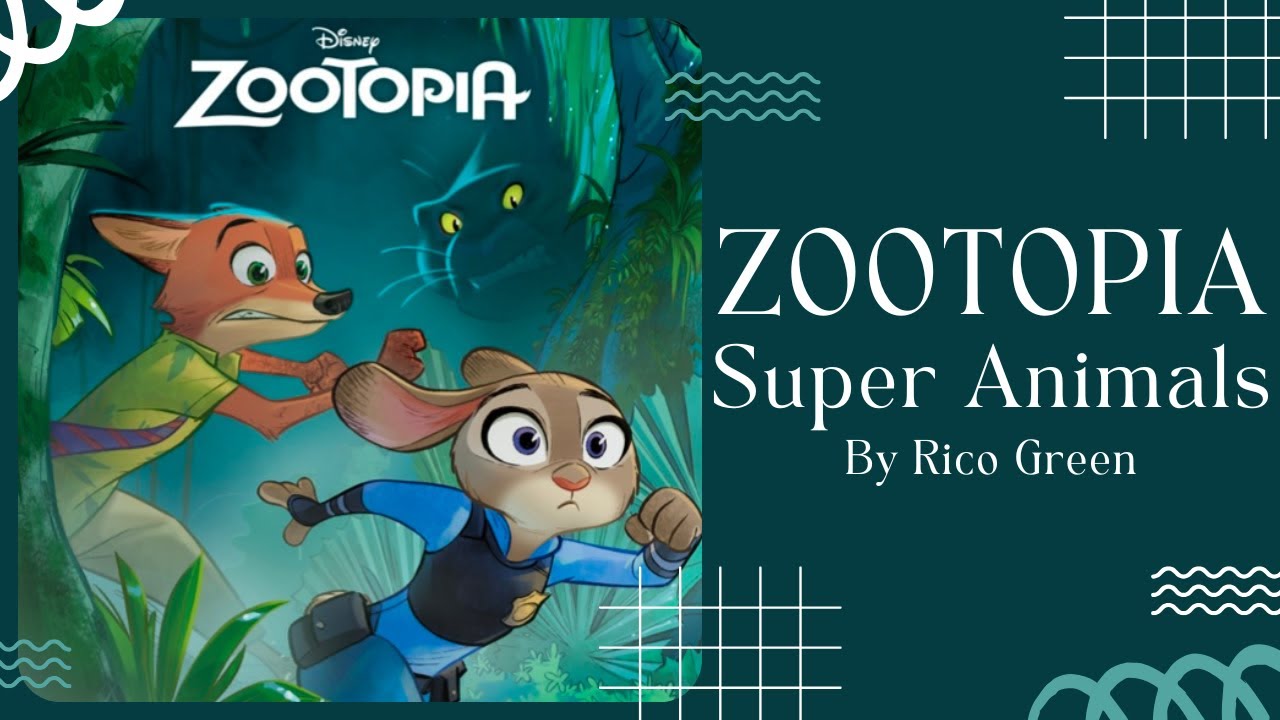 🐰 Zootopia Super Animals 🐰 Disney Stories for Kids Read Aloud [ READ ...