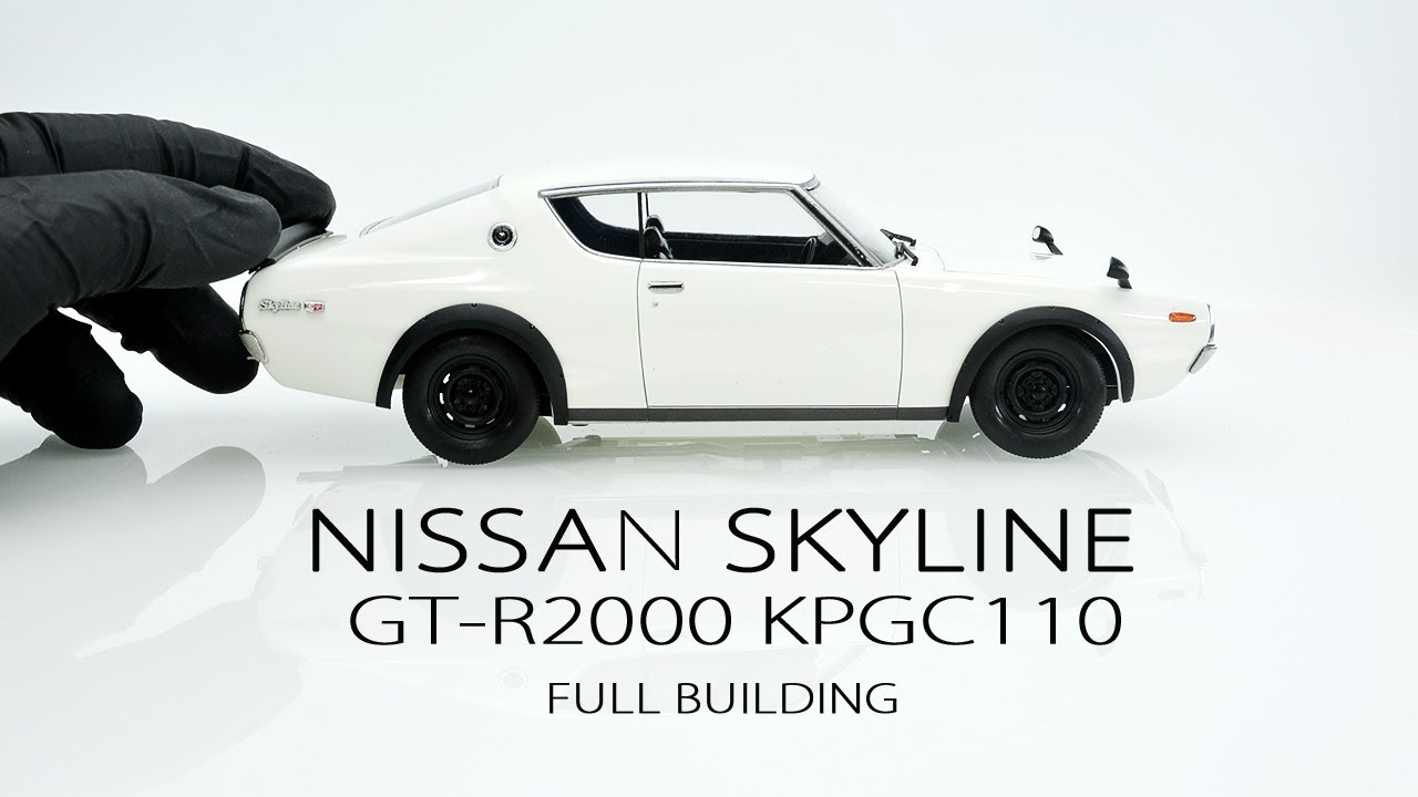 NISSAN SKYLINE GT-R2000 KPGC110 FULL-BUILDING - YouTube