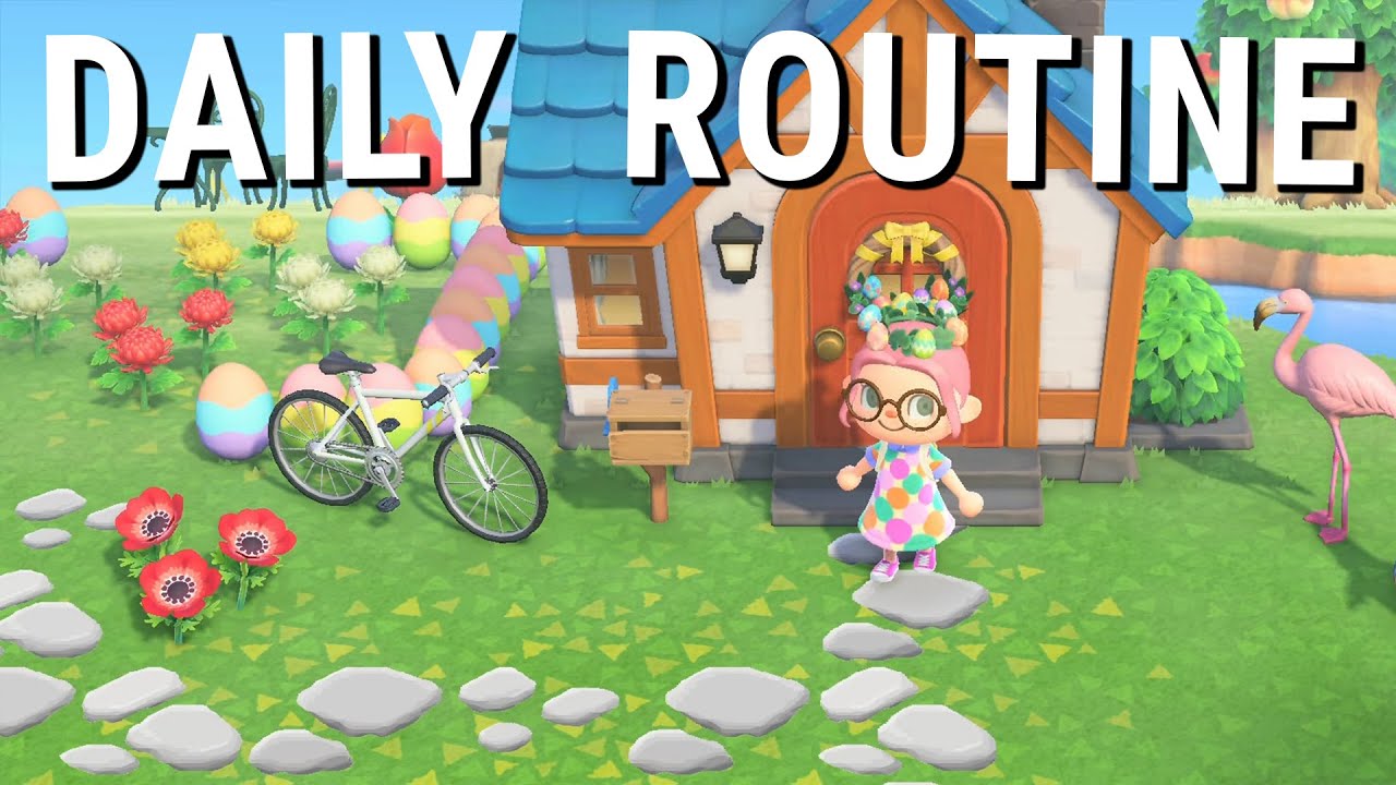 My Daily Routine in Animal Crossing New Horizons: What to do in Animal ...
