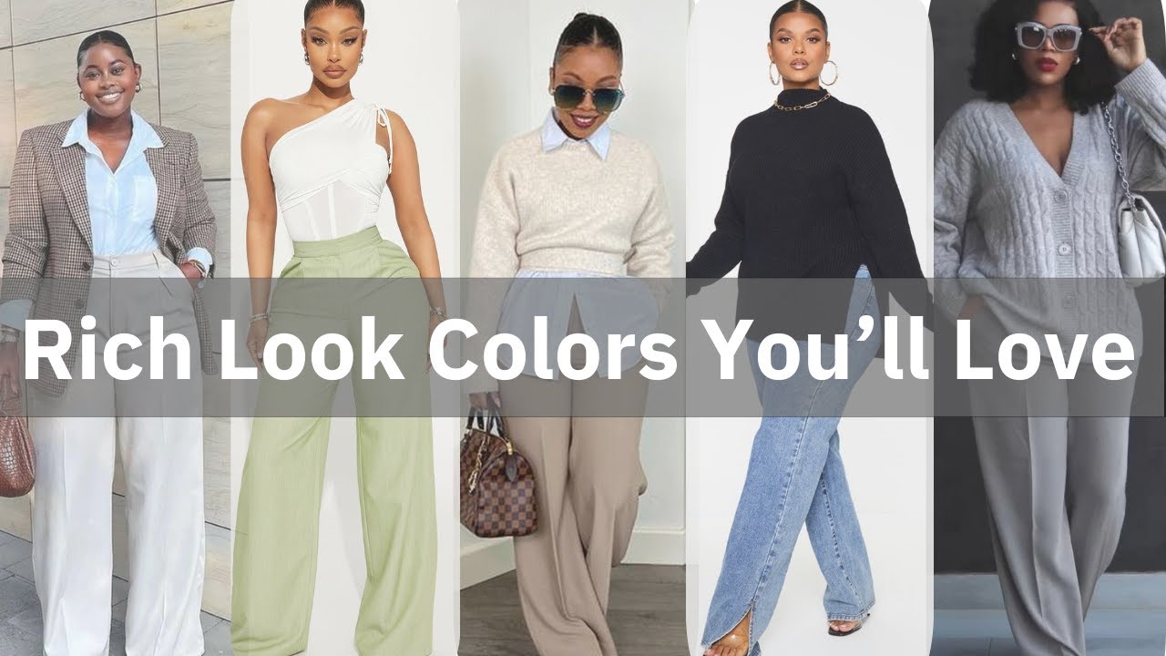 Look Rich Spend less Stylish Color Hacks to Elevate Your Wardrobe ...