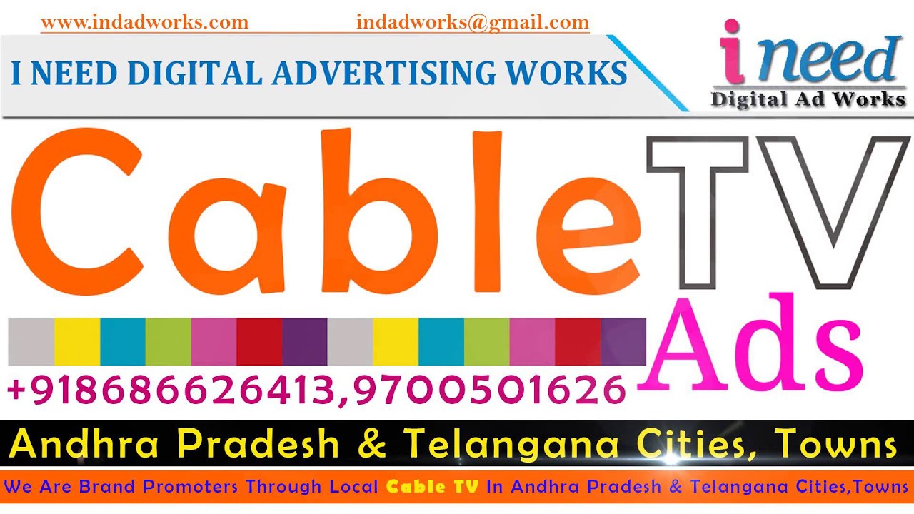 Local Cable TV Ad Agency In Hyderabad & Secunderabad & Andhra Pradesh ...