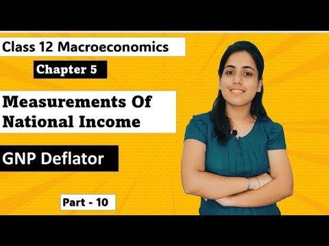 GNP Deflator | class 12 macroeconomics | formula of gnp deflator ...