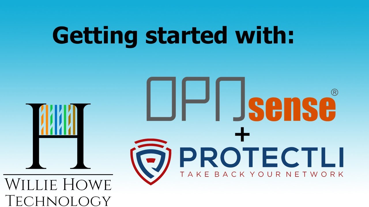 Getting started with OPNsense and Protectli - YouTube
