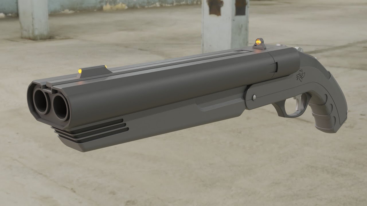 Shorty from Valorant for 3d printing - YouTube