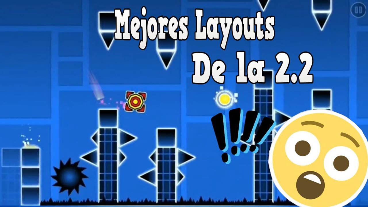 Top 5 Mejores Layouts de Geometry Dash 2.2 (2020) - YouTube