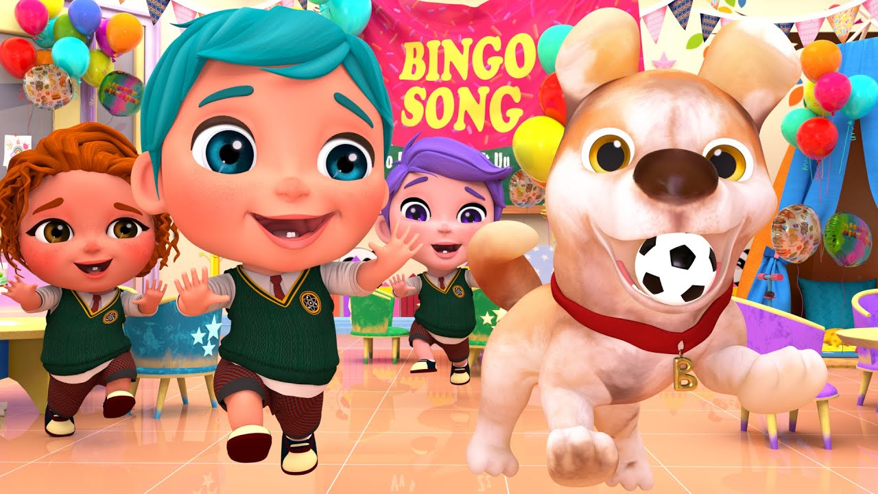 Bingo, B-I-N-G-O 🐾🐶 | Sing & Dance to the Classic Song #BINGO # ...