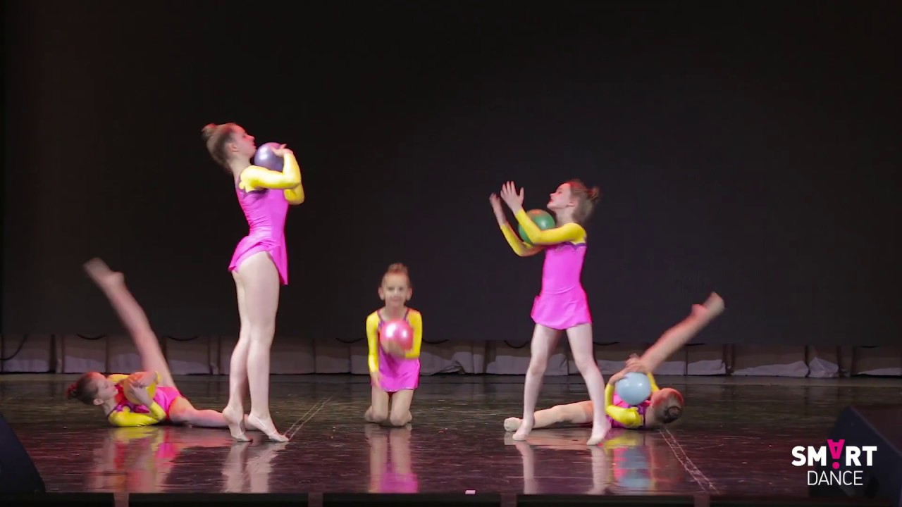 SMART dance, тренер Анастасия Триколич, "Конфетти" - YouTube