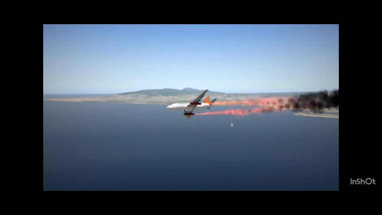 Transair Flight 810 - Crash Animation 2 - YouTube